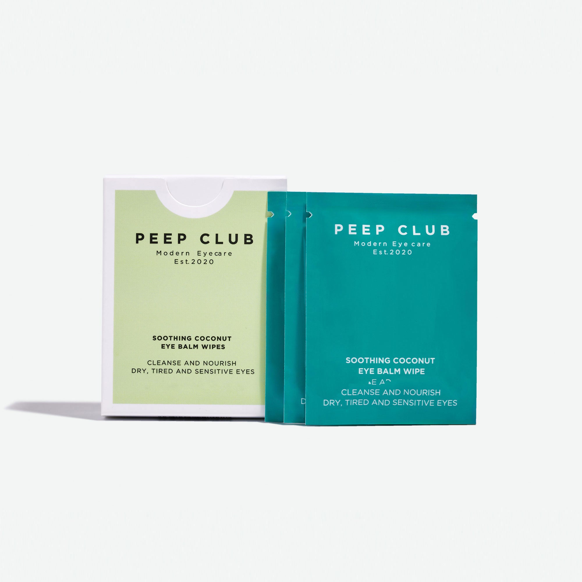 Peep Club Soothing coconut eye balm WIPES – Butterflies Eyecare