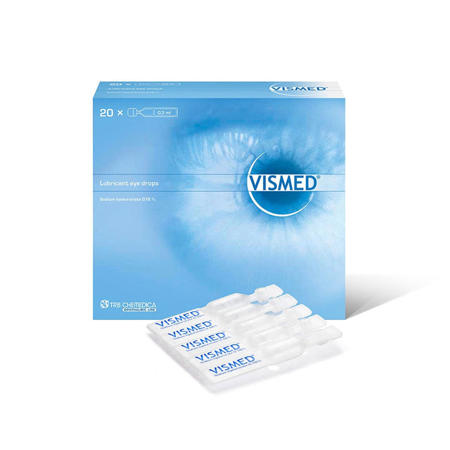 Vismed eye drops (vials) – Butterflies Eyecare