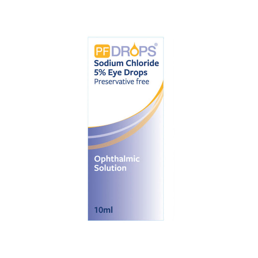 PF DROPS Sodium Chloride 5% eye drops – Butterflies Eyecare