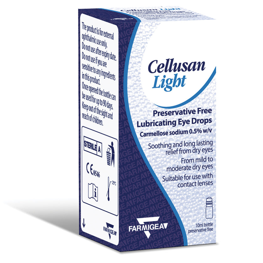 Cellusan Light eye drops (bottle) – Butterflies Eyecare