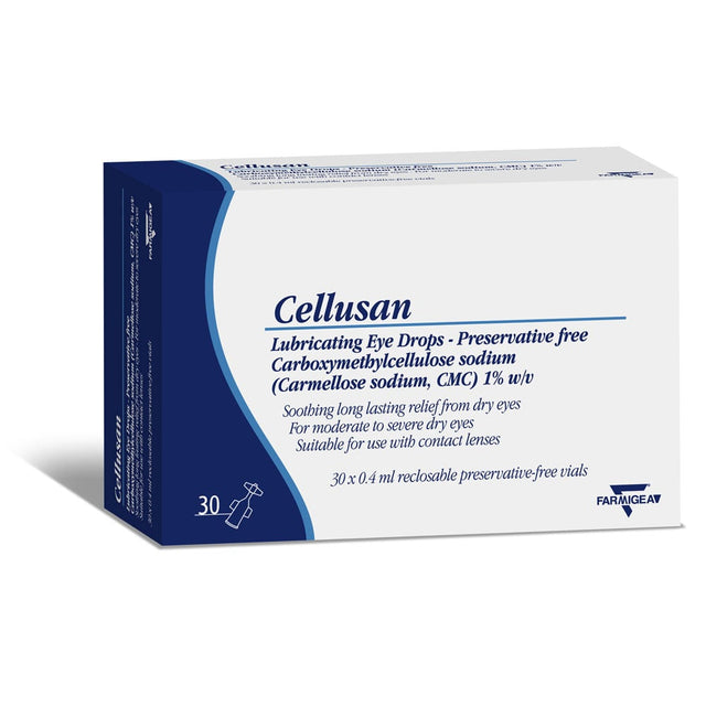 Cellusan eye drops (vials) – Butterflies Eyecare