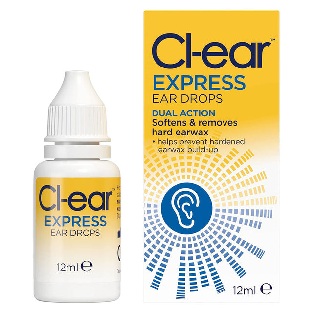 Cl-ear Express ear drops – Butterflies Eyecare