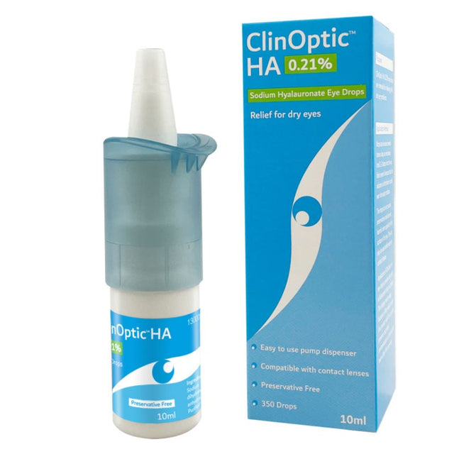 ClinOptic HA 0.21% eye drops – Butterflies Eyecare