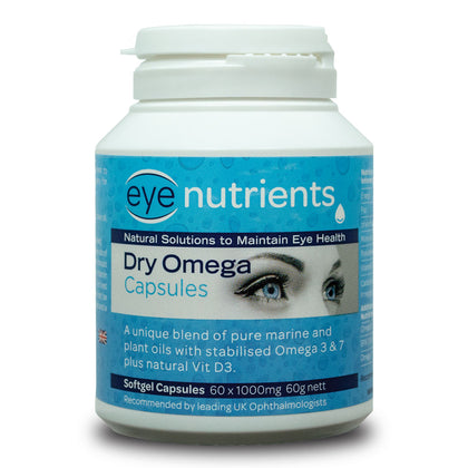 Eye Nutrients Dry Omega (CAPSULES) – Butterflies Eyecare