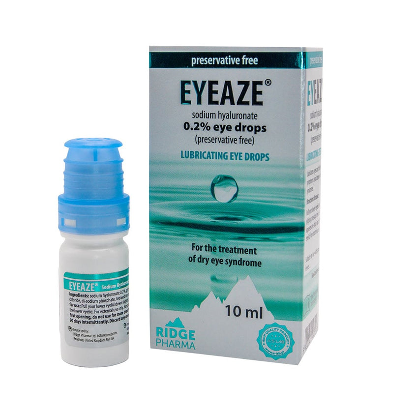 Eyeaze Sodium hyaluronate 0.20% eye drops – Butterflies Eyecare
