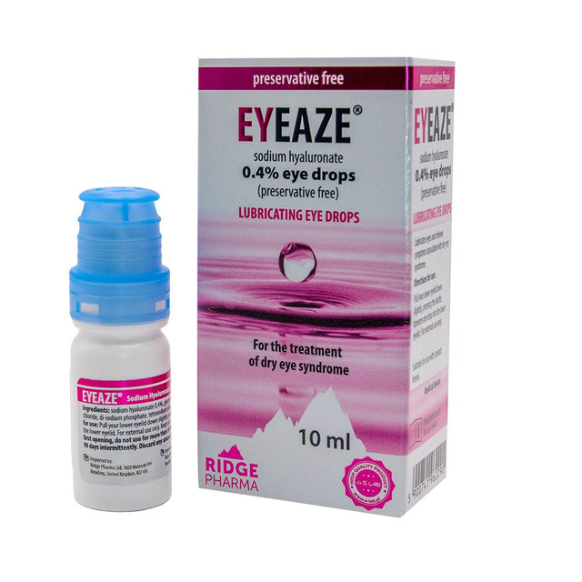 Eyeaze Sodium hyaluronate 0.40% eye drops – Butterflies Eyecare