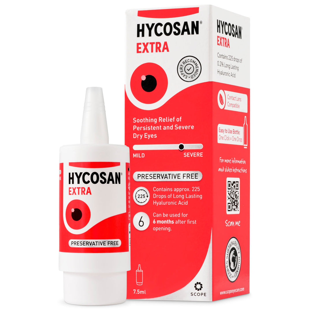 Hycosan range of dry eye drops, gels and ointments – Butterflies Eyecare