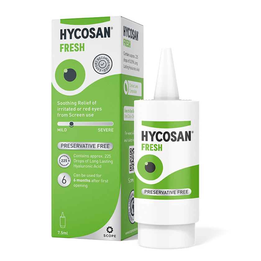 Hycosan range of dry eye drops, gels and ointments – Butterflies Eyecare