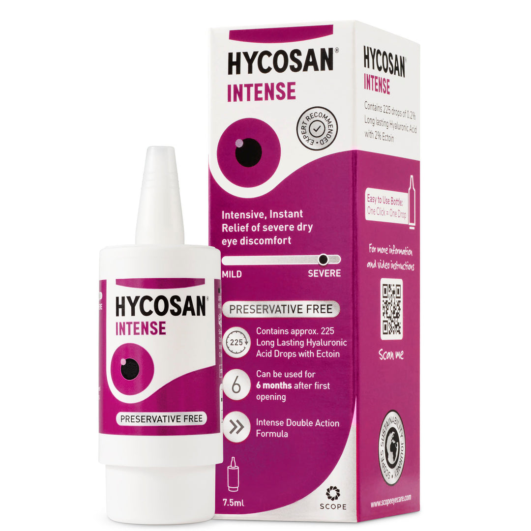 Hycosan range of dry eye drops, gels and ointments – Butterflies Eyecare