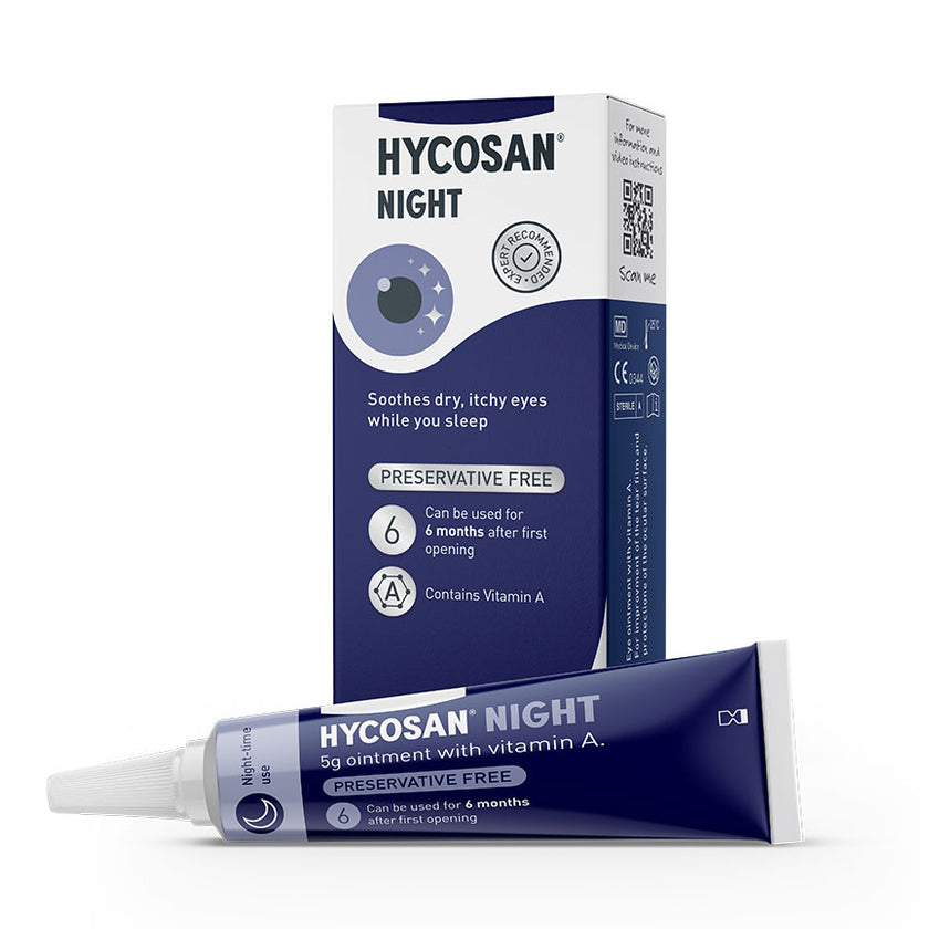 Hycosan range of dry eye drops, gels and ointments – Butterflies Eyecare