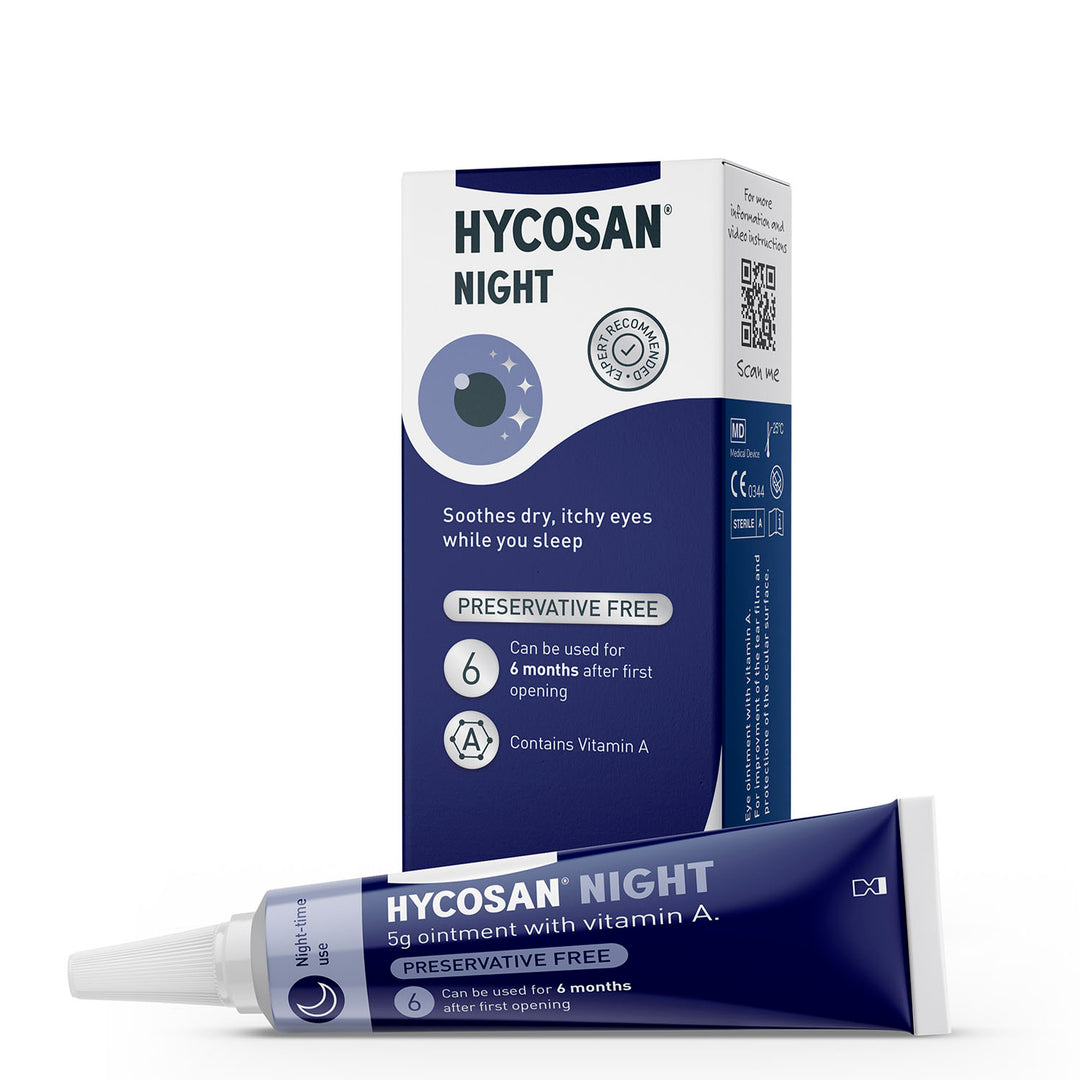 Hycosan range of dry eye drops, gels and ointments – Butterflies Eyecare