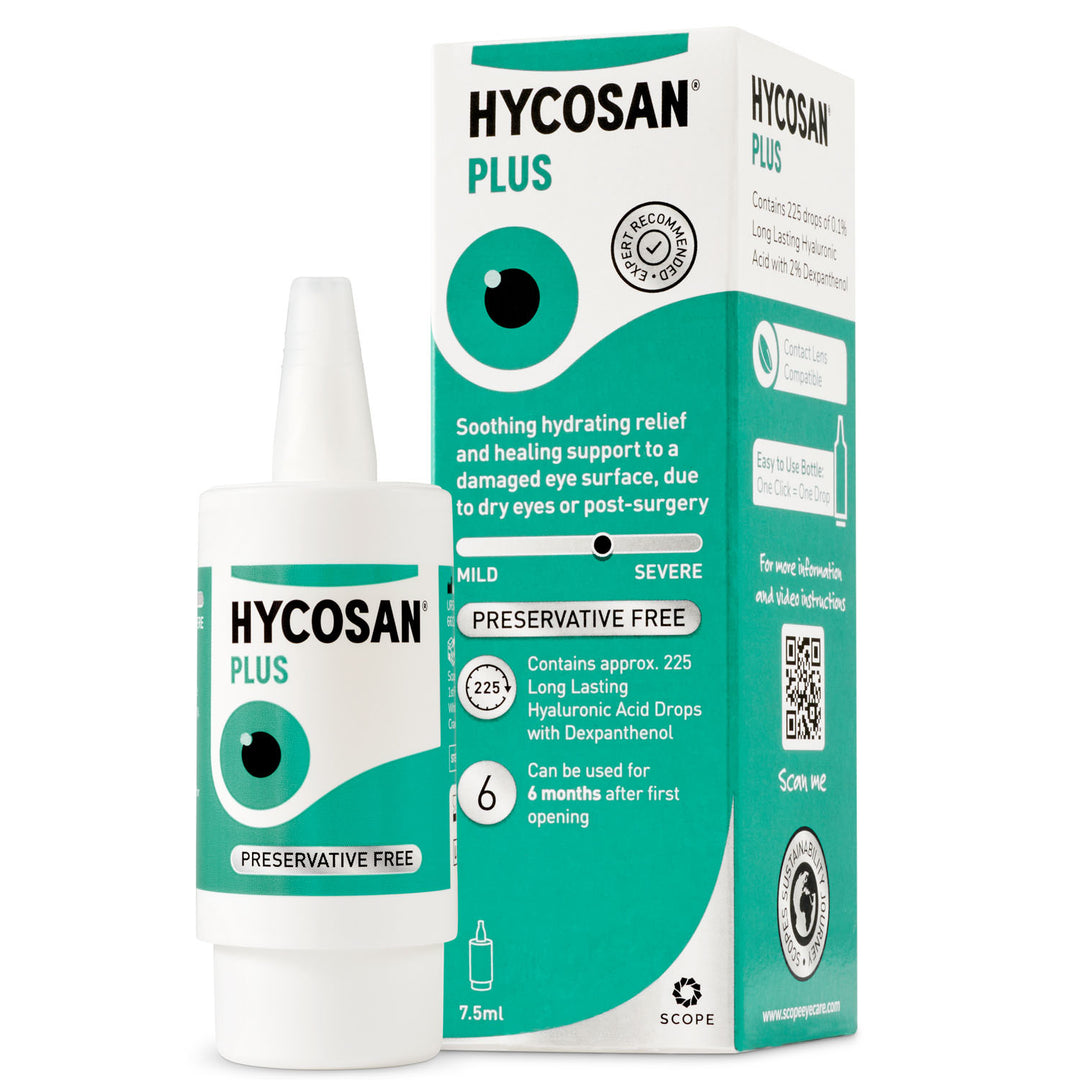 Hycosan range of dry eye drops, gels and ointments – Butterflies Eyecare