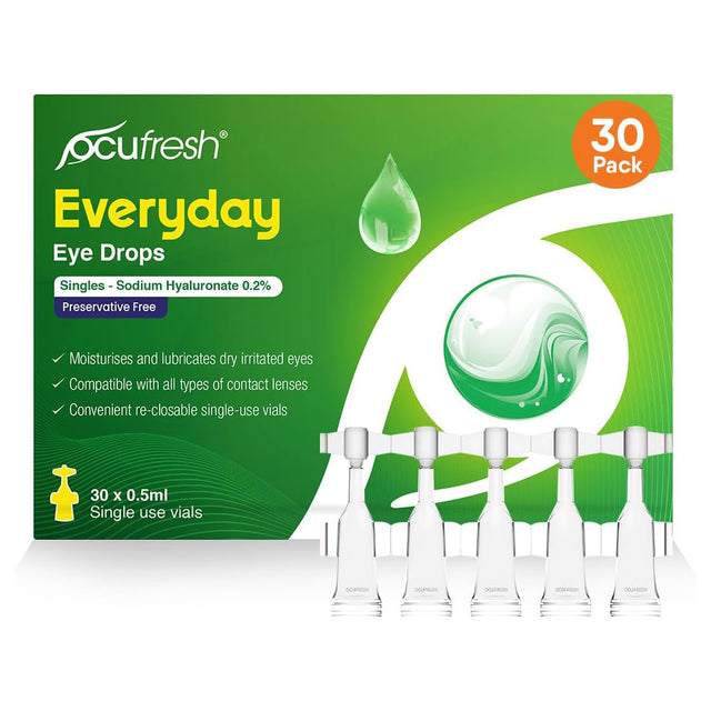Ocufresh range of eye drops and gels – Butterflies Eyecare