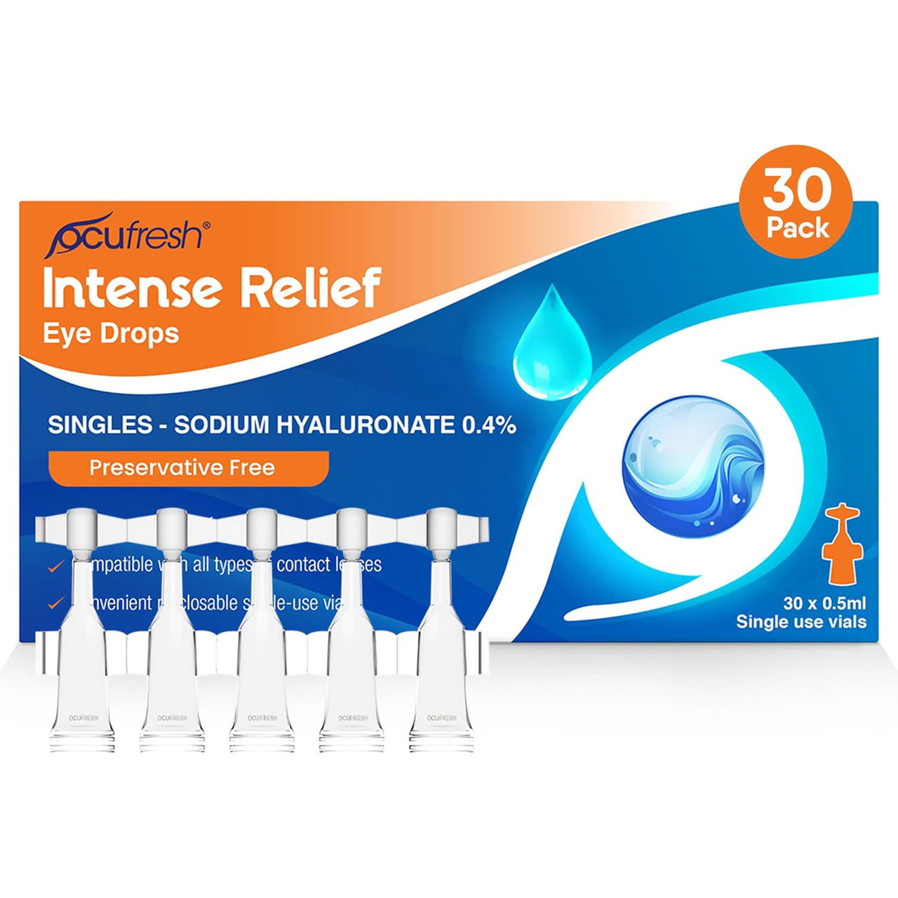 Ocufresh range of eye drops and gels – Butterflies Eyecare