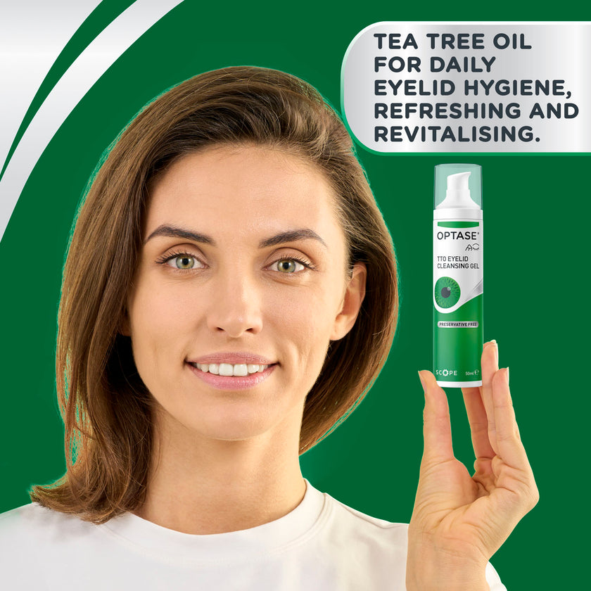 Optase TTO (Tea Tree Oil) eyelid cleansing gel – Butterflies Eyecare