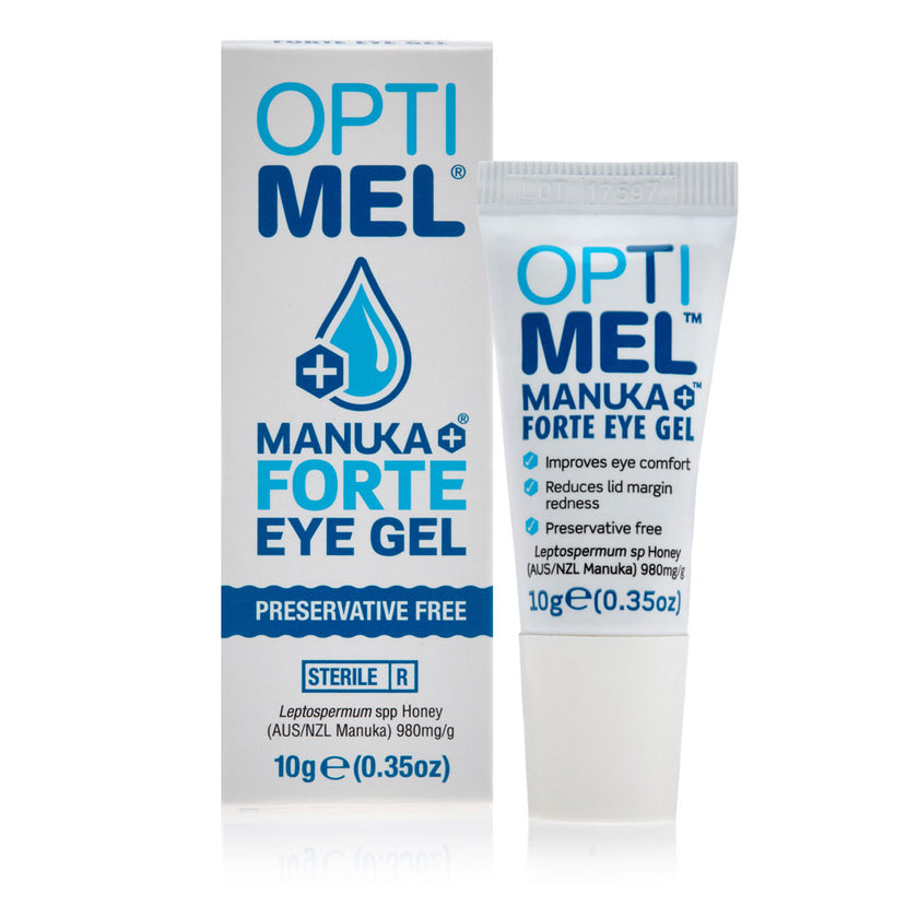 Optimel Manuka hone range of dry eye drops and gels – Butterflies Eyecare